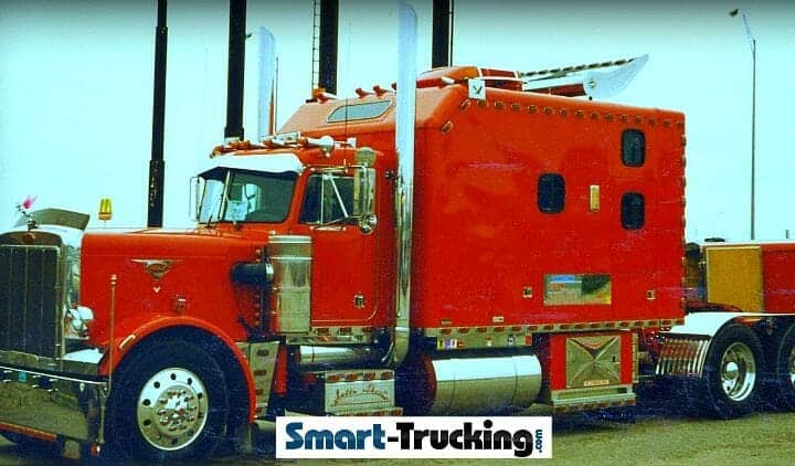 2018 Peterbilt 389 78 Standup Sleeper In Legendary Red