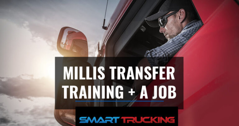 Millis Transfer: CDL Training and a Truck Driving Career